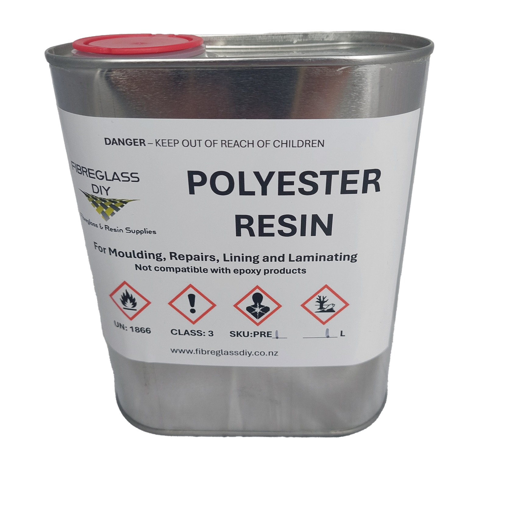 Polyester Resin – Fibreglass DIY Limited