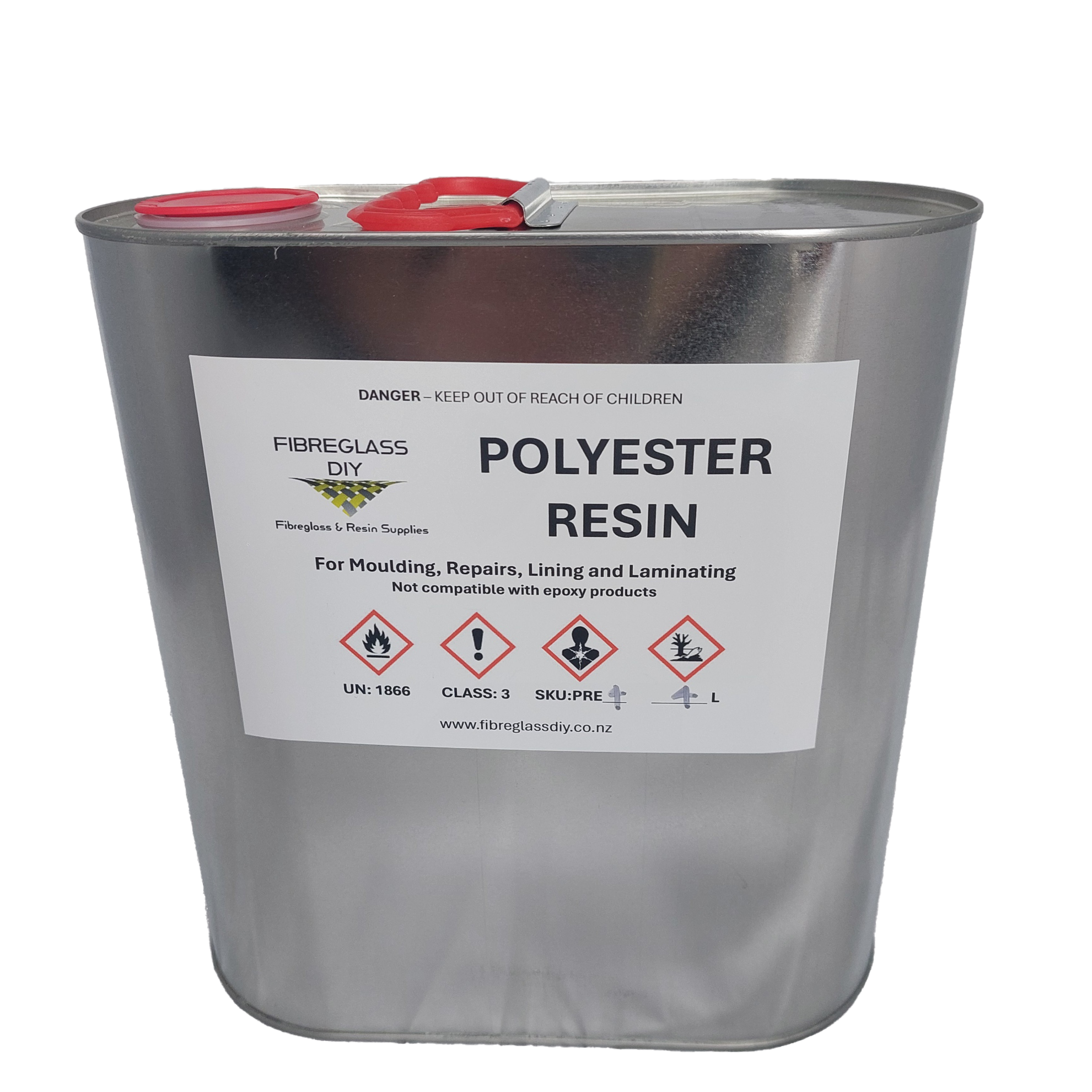 Polyester Resin – Fibreglass DIY Limited