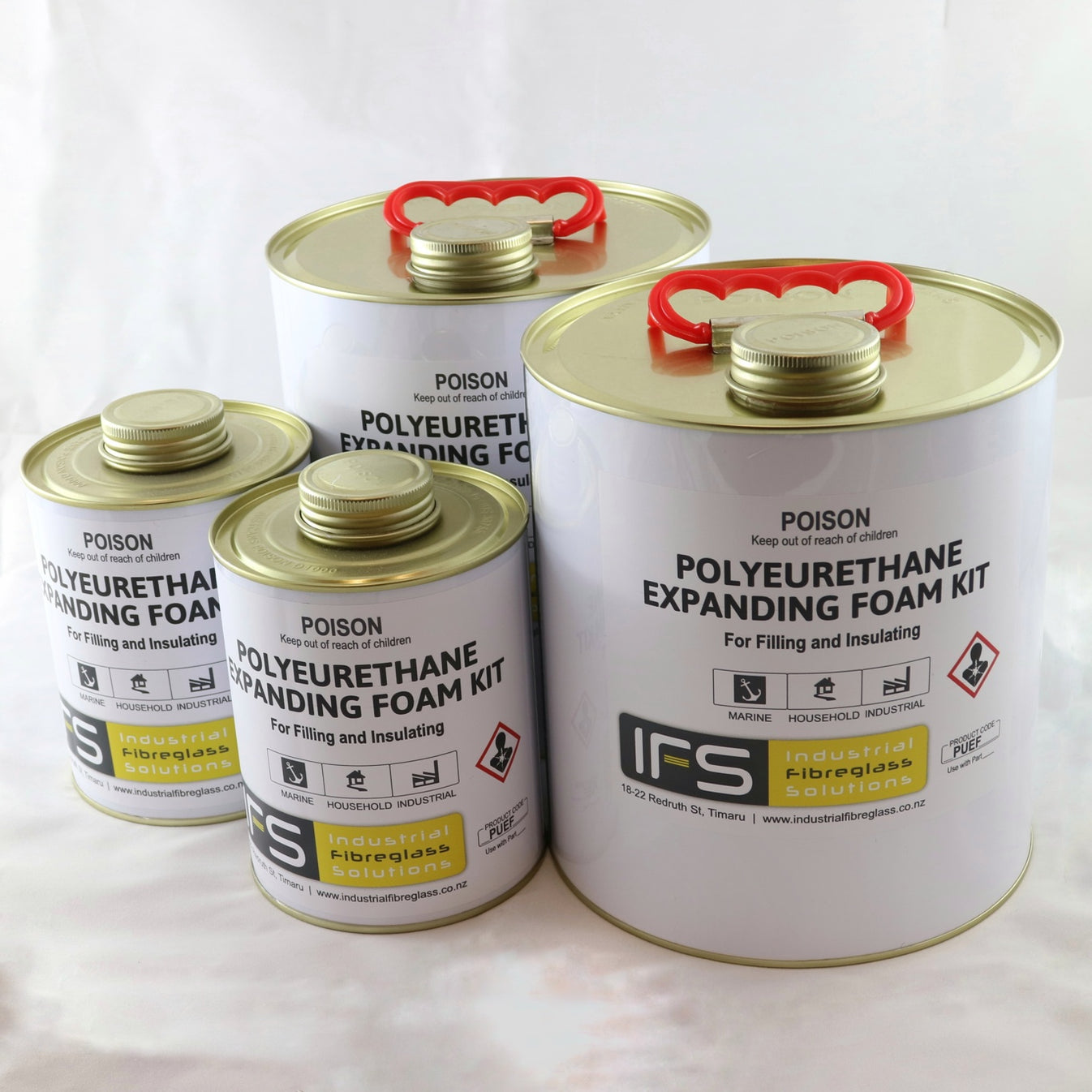 Polyurethane Expanding Foam Kit – Fibreglass DIY Limited
